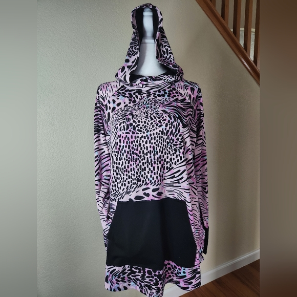 LuLaRoe | Tops | Lularoe Amber Nwt Large Animal Print Zebra Long Sleeve ...